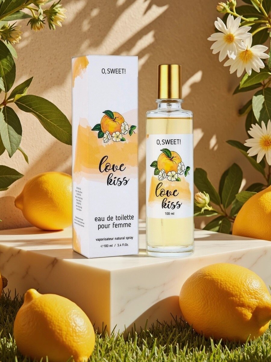 Delta parfum (Vinci). Туалетная вода женская O, Sweet! Love Kiss. 50мл.