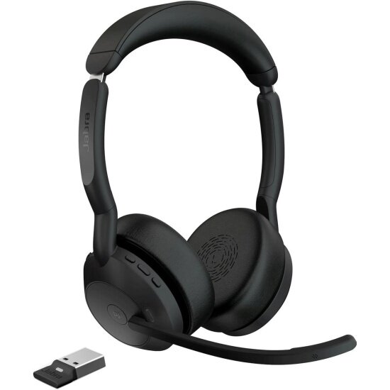 Беспроводная гарнитура Jabra Evolve2 55, Link380a MS Stereo Stand