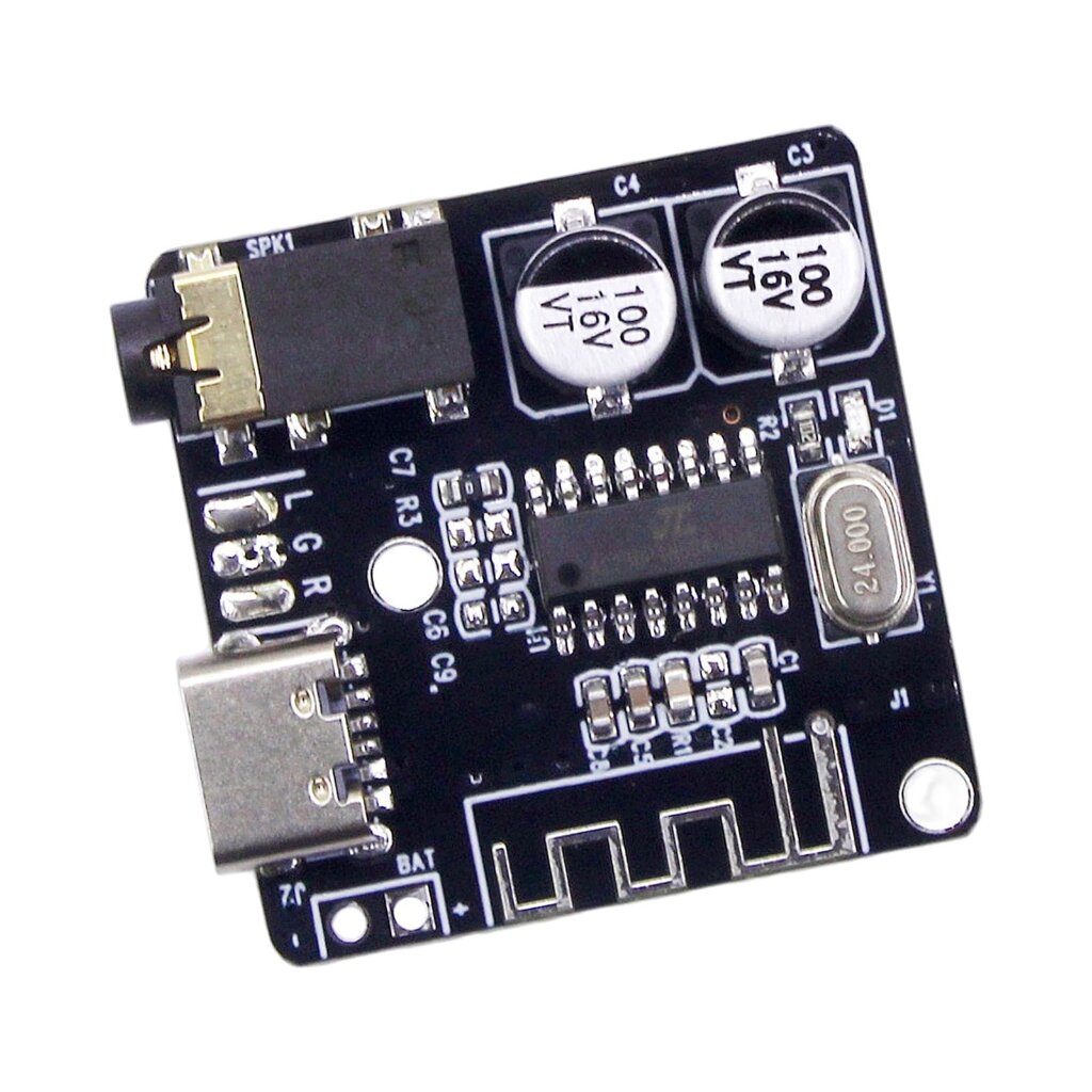 Совместимый с несколькими устройствами Модуль приемника Bluetooth 5.0 Для автомобильных Звуковых систем, Использующих технологию Type C.