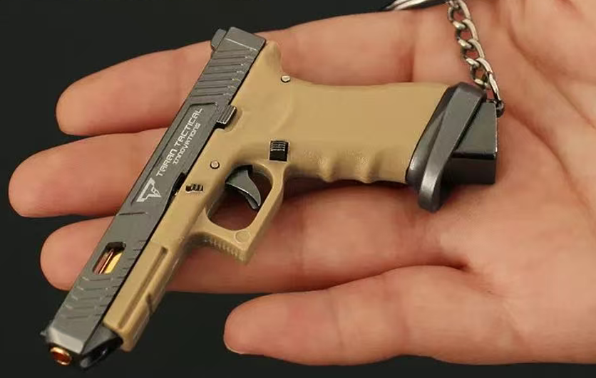 Брелок Glock 34, металл, с функцией разборки и сборки