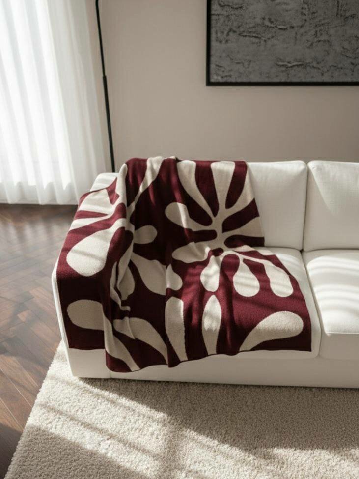 Плед вязаный "Bella", размер 160*200 см, 100% турецкий акрил, Armonia Tessile