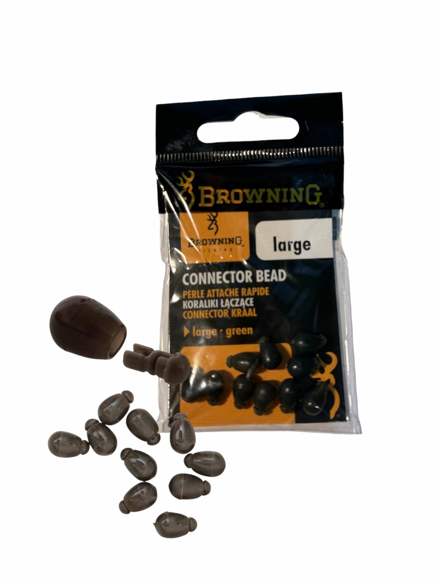 Бусина-коннектор быстросъемная 10 шт