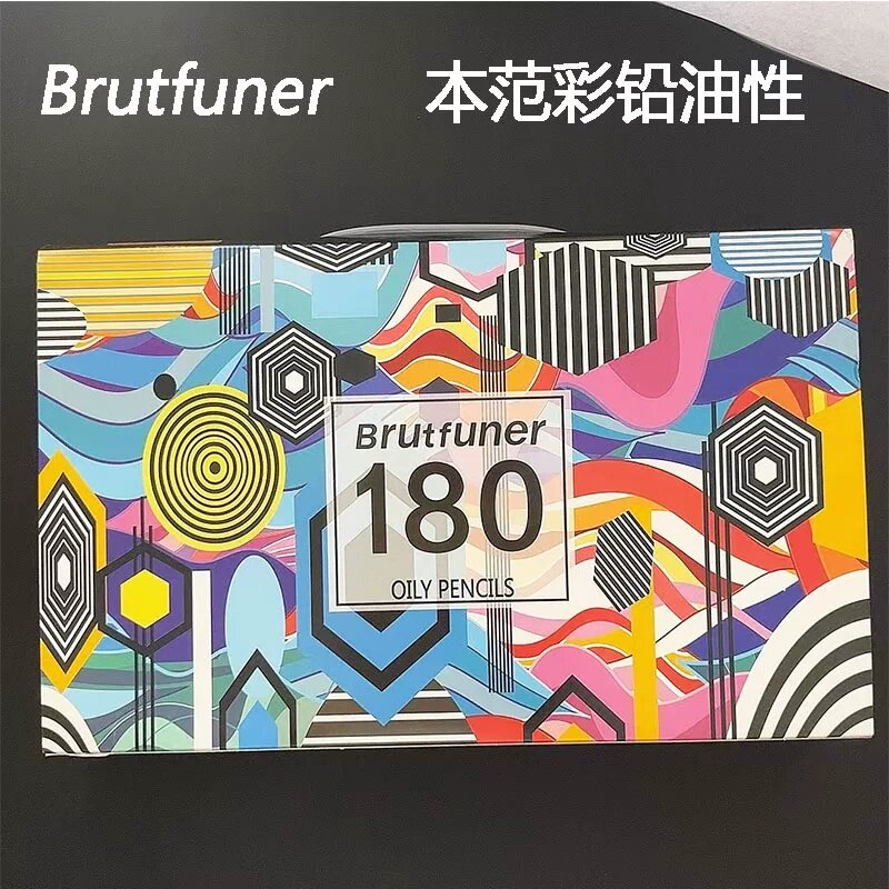 Набор цветных карандашей Brutfuner оригинального стиля, масляные и водорастворимые, 48 цветов, 72 цвета, одиночный выбор, специальные для рисования