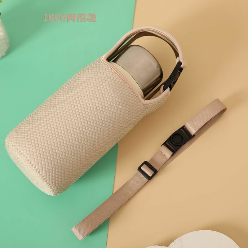 Чехол для стакана, подходящий для бутылок большой емкости 1L, 1.2L, 1.6L, защитный чехол, портативный, противоударный