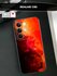 Чехол на Realme C85 / Реалми C85 с принтом Красная геометрия