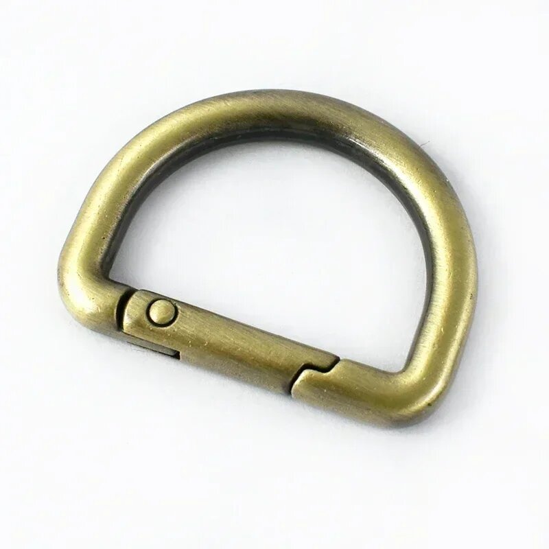 2/5/10 шт, 16-28 мм, металлическая пряжка, D-образное кольцо, пружинный брелок, крючок для сумки, соединительные кольца, карабин, зажим, карабины, аппаратные аксессуары