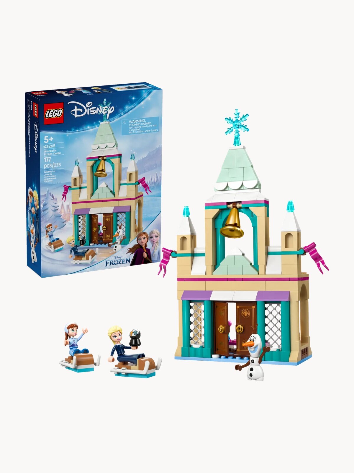 Конструктор LEGO Disney™ 43265 Замороженный замок Эренделл, 177 дет.