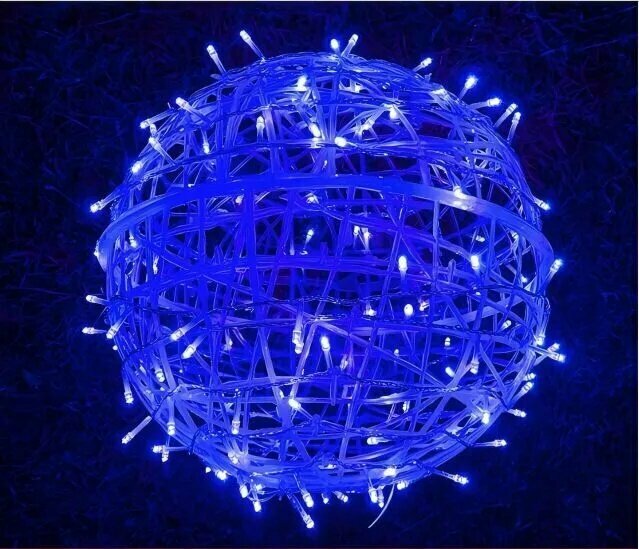 Каркасная светодиодная фигура Фонарь 30 см