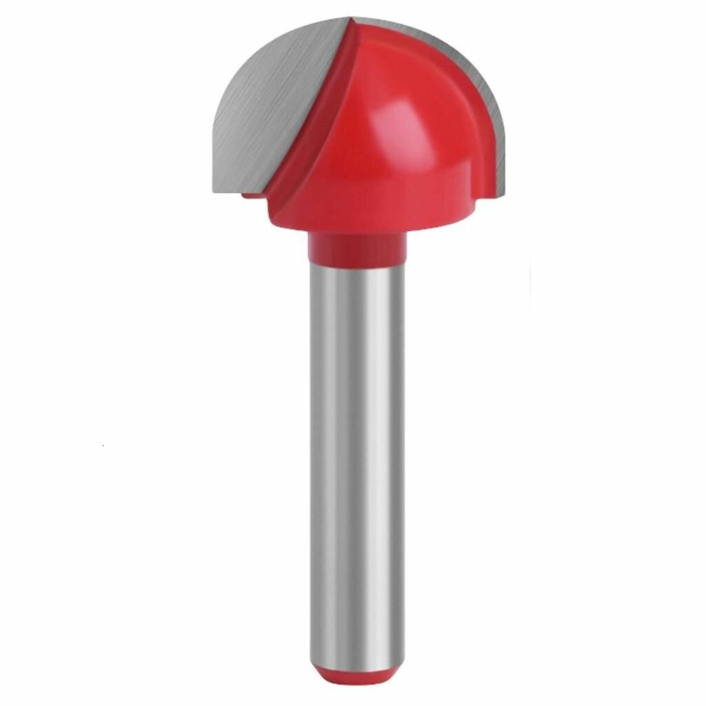 Нож с круглым дном и тиснением на 1/4 рукояти-красный нож с круглым дном-6x34