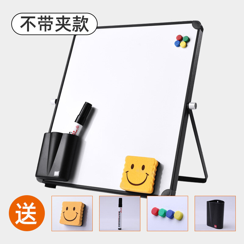 Магнитная черная рамка Funi, настольная маленькая белая доска, складная портативная доска для обучения, офисная доска для письма, доска для рисования детей