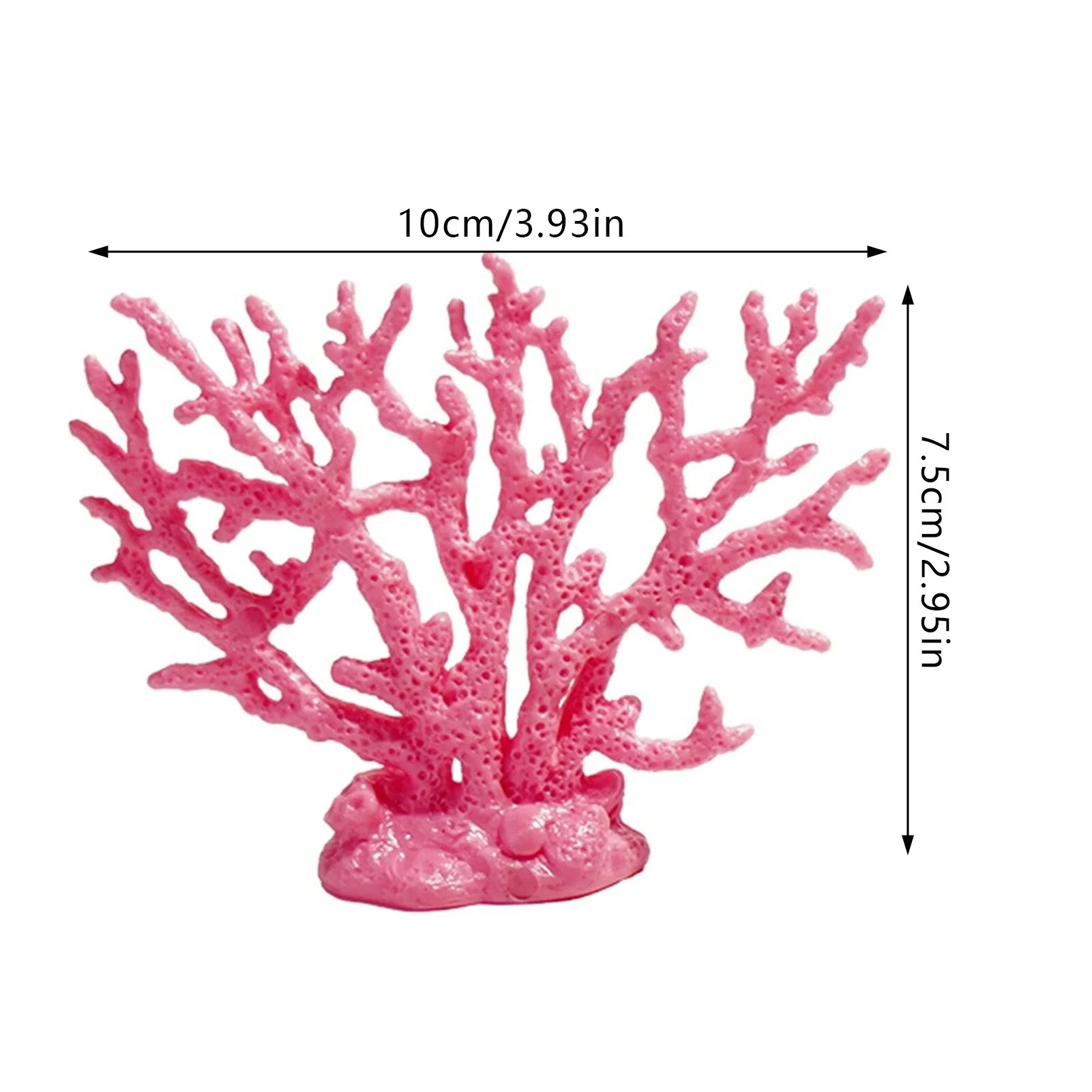 Искусственный коралловый риф для аквариума Розовый, Pink