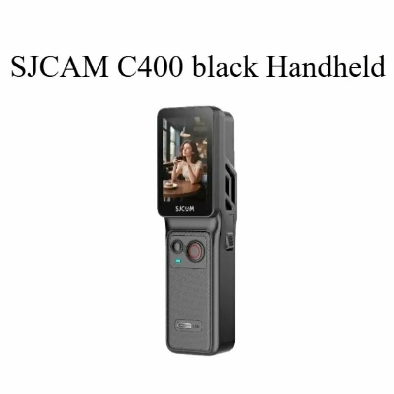 Спортивная камера SJCAM C400 black Handheld long battery life riding set 4K , Action Camera Портативная стабилизированная камера ночного видения Vlog Outdoor Live Streaming Видеорегистратор