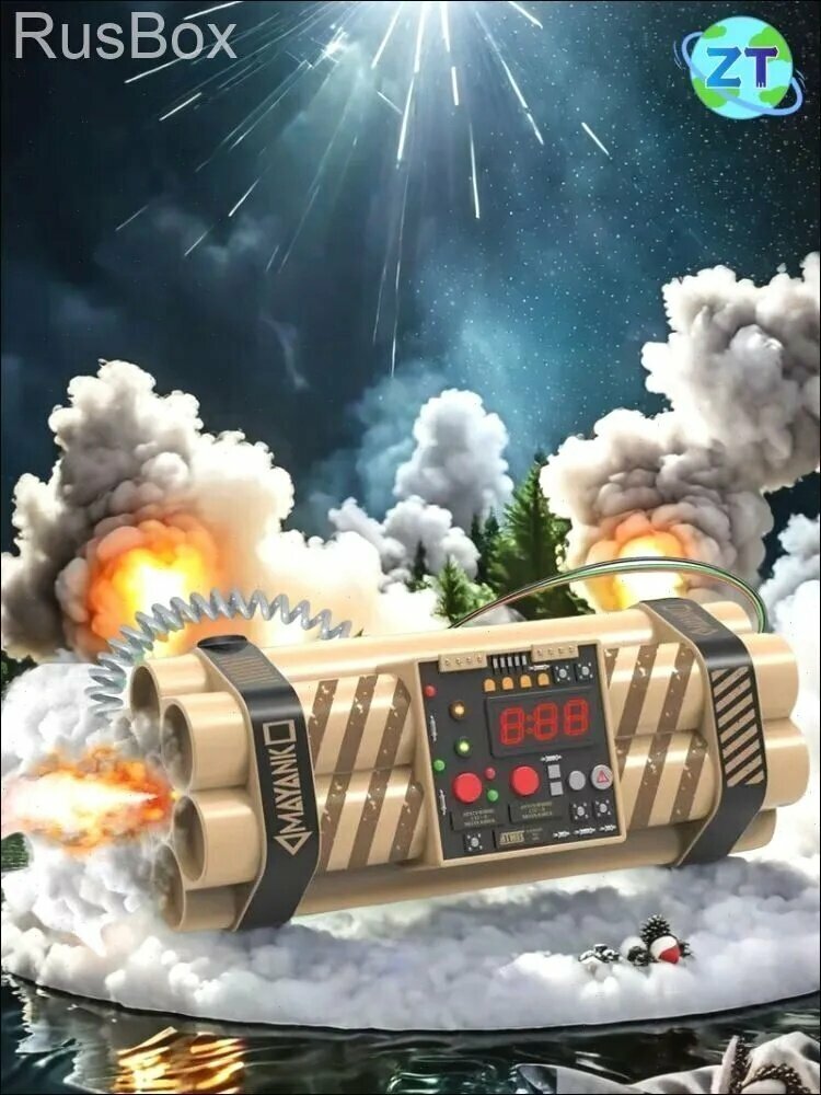 Дымовая бомба замедленного действия - акустическая граната - дымовая бомба - детская игрушка