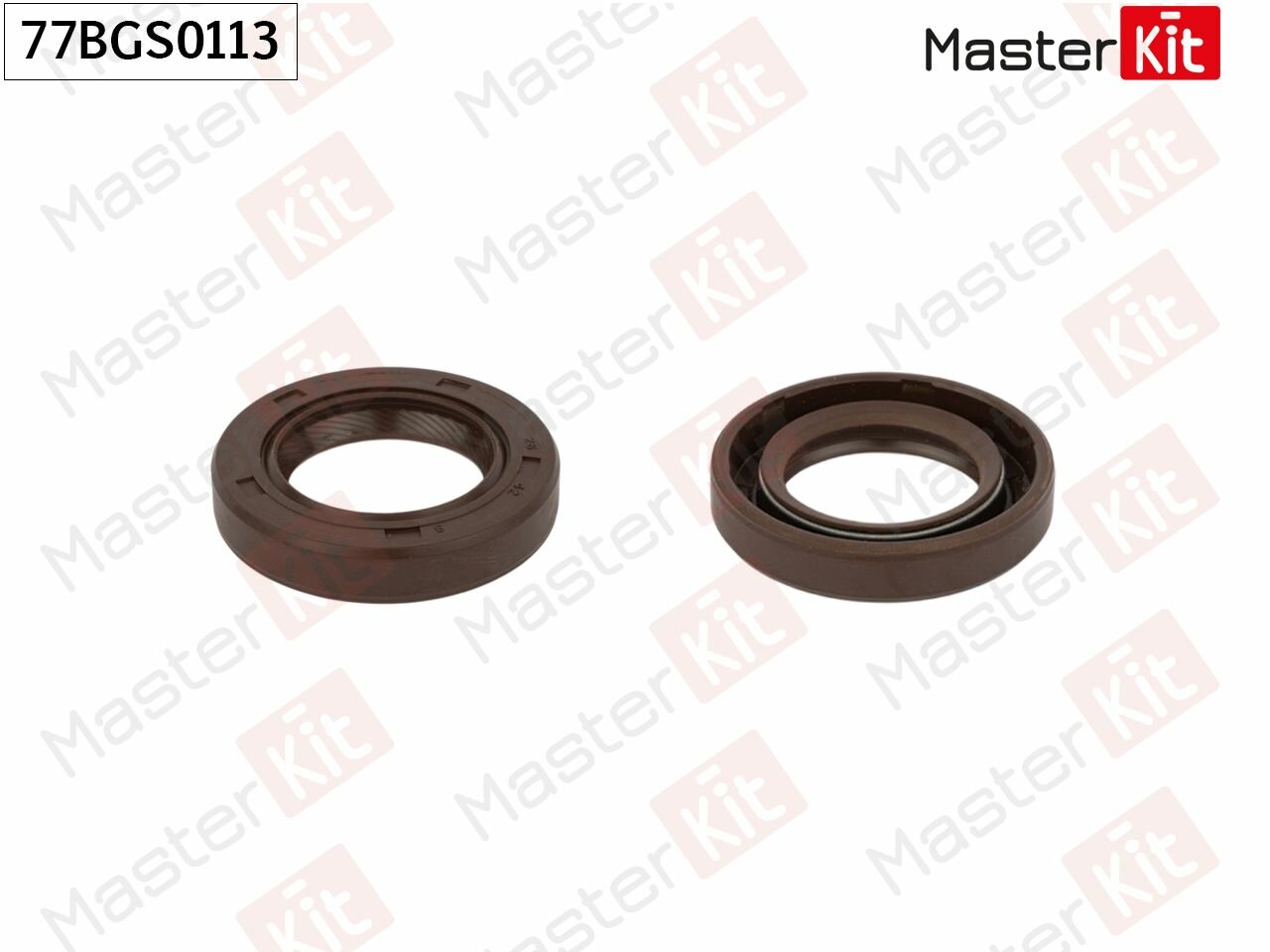 Сальник коленвала передний. Daewoo Nexia N100 95-08Opel Zafira BA05 05-15 G15MFZ20LER MasterKit 77BGS0113