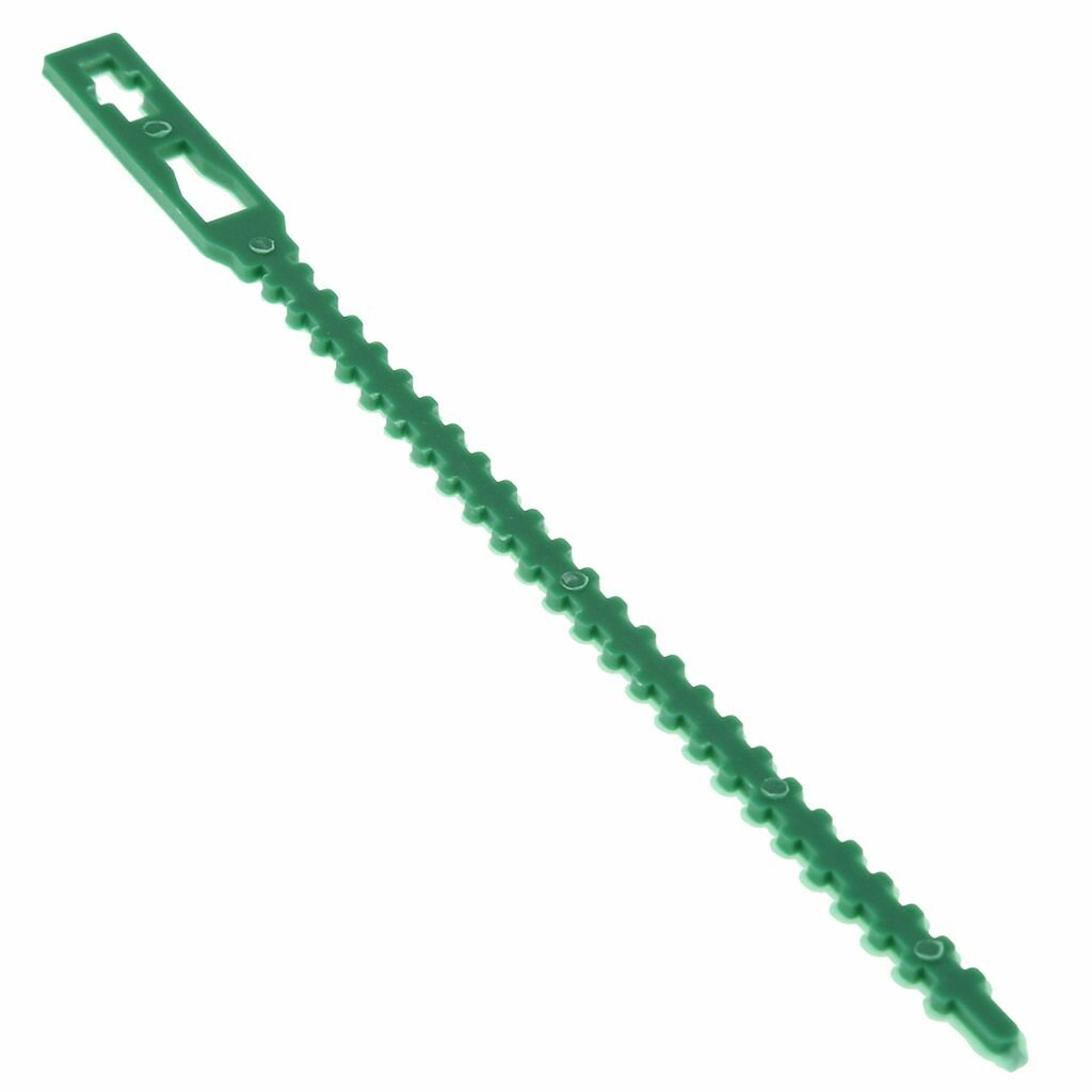 Хомуты садовые КНР для подвязки растений 13 см, 50 шт, пластмассовые