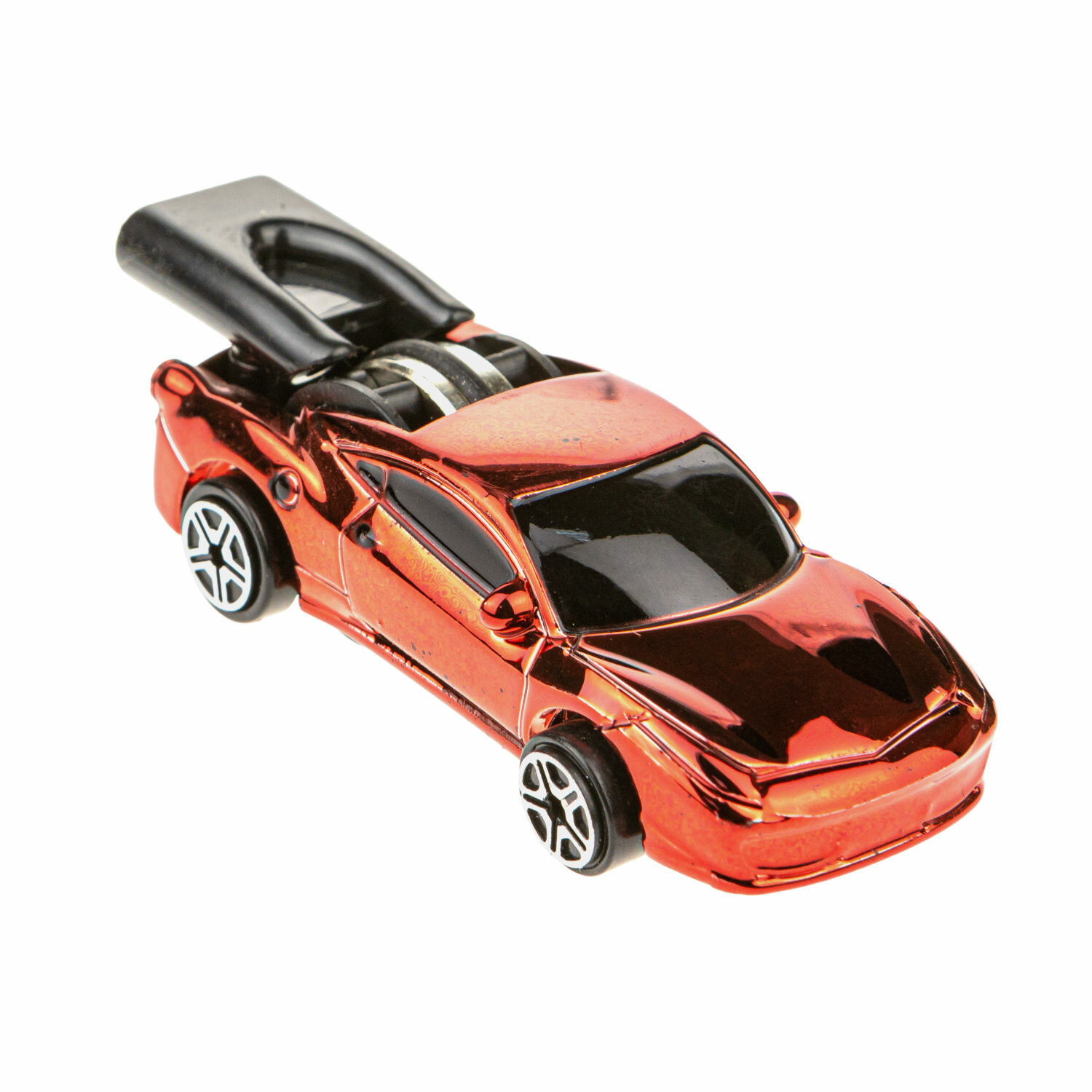 Машинка 1TOY "Свист-Авто", красная, из металла и пластика, длина 8 см