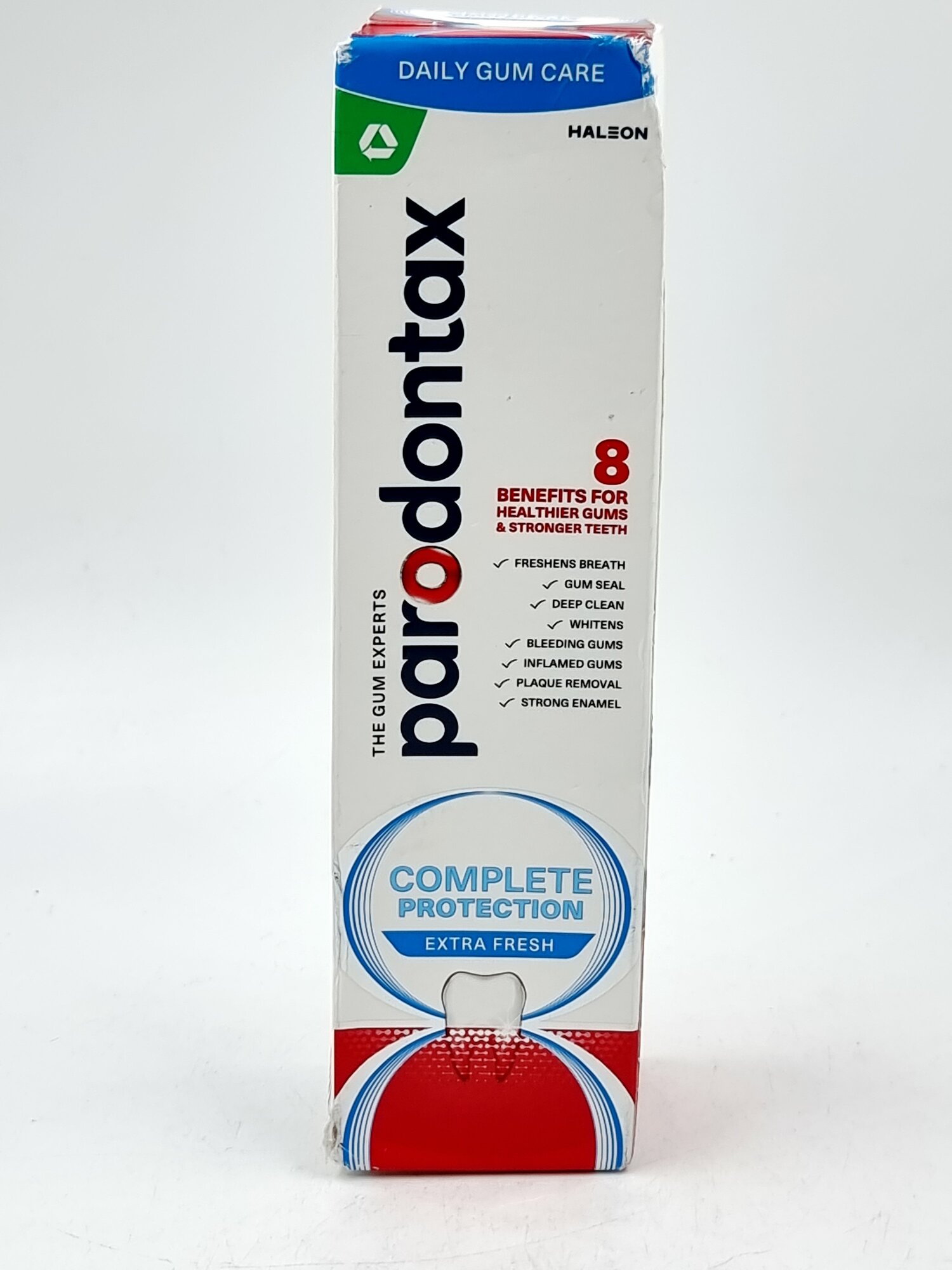 Parodontax Зубная паста Complete Protection Extra Fresh с фтором, 8 преимущесв, 75 мл