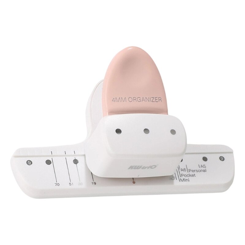 Мини-Дыроколы Небольшой Перфоратор на 3 Отверстия Вместимостью 8 Листов, Компактные Ручные Дыроколы для Домашнего Офиса и школьного использования