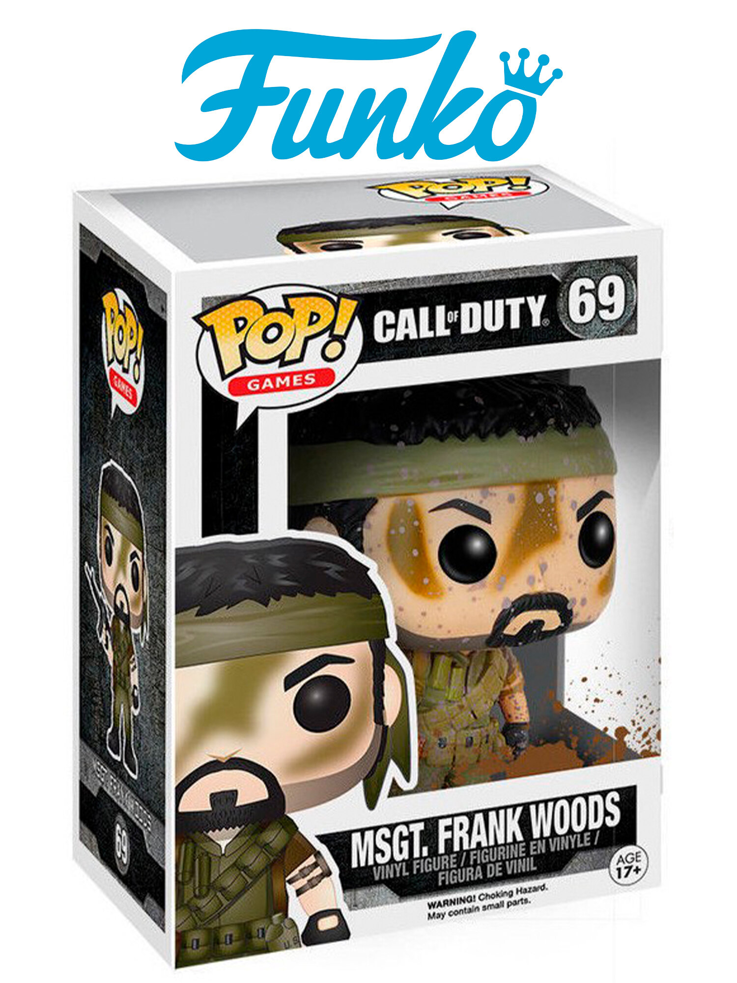 Фигурка Funko POP! MSgt. Frank Woods (69) Call of Duty