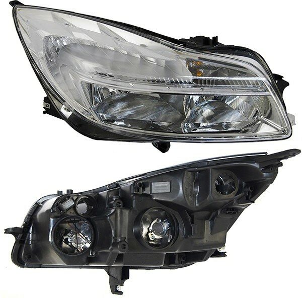 Фара SAT ST-442-1158R Opel Insignia 08-13 справа/ Галоген/ Ручная регулировка