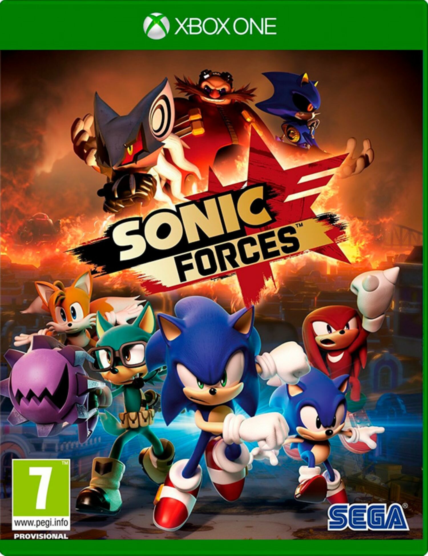 Sonic Forces (русские субтитры) (Игра на диске) (Xbox One/Series X)