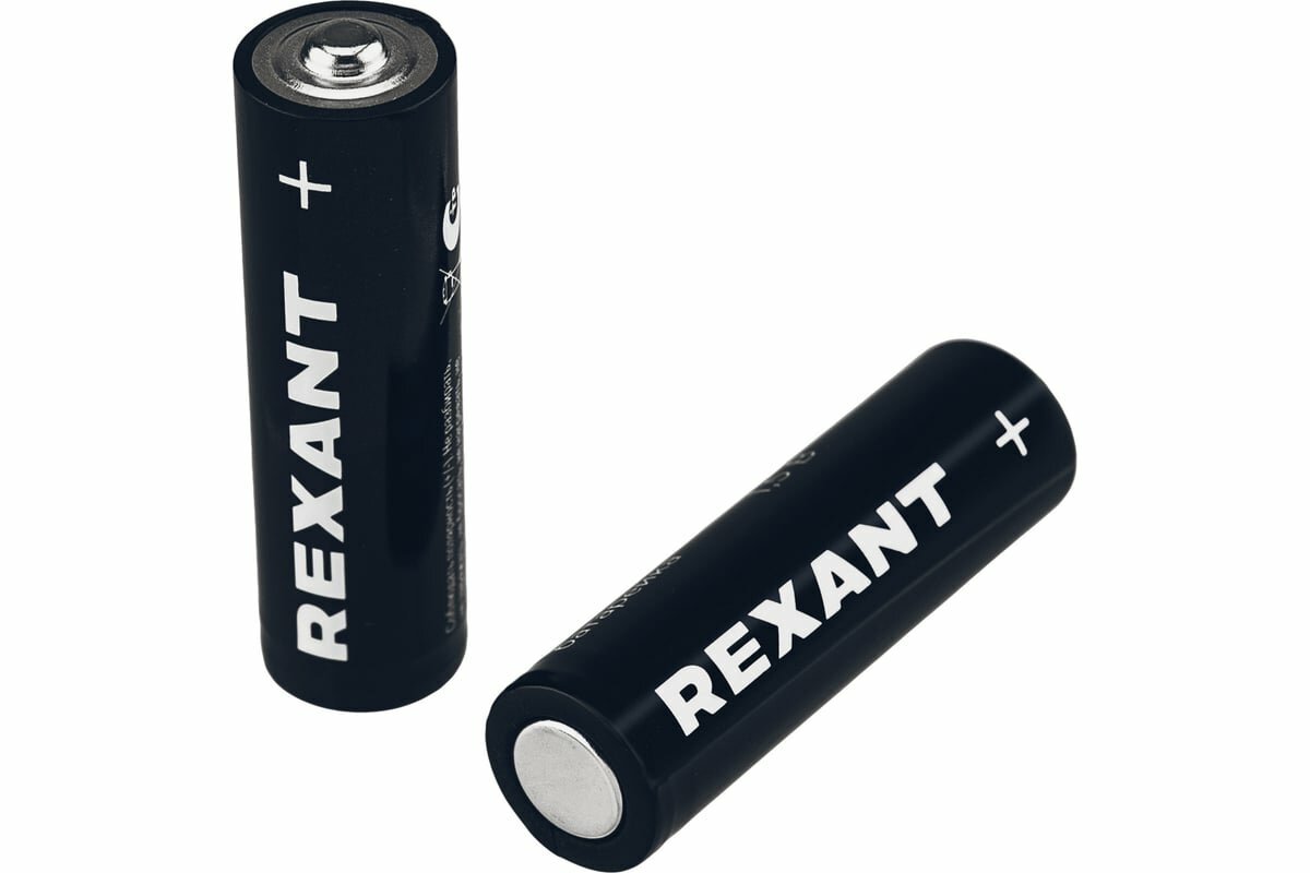 Батарейка алкалиновая AA/LR6 пальчиковая 1,5В блистер 24 шт. REXANT {39-1024}