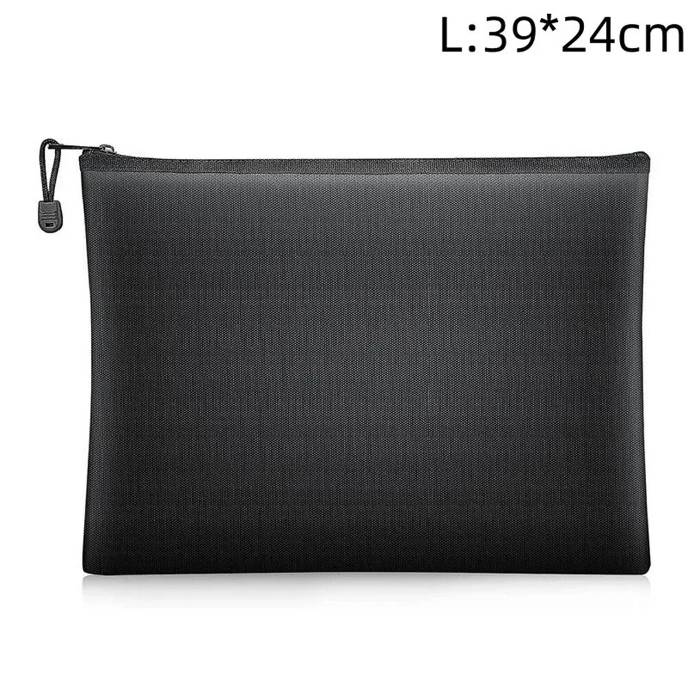 Сумка для документов черная L 39*24см