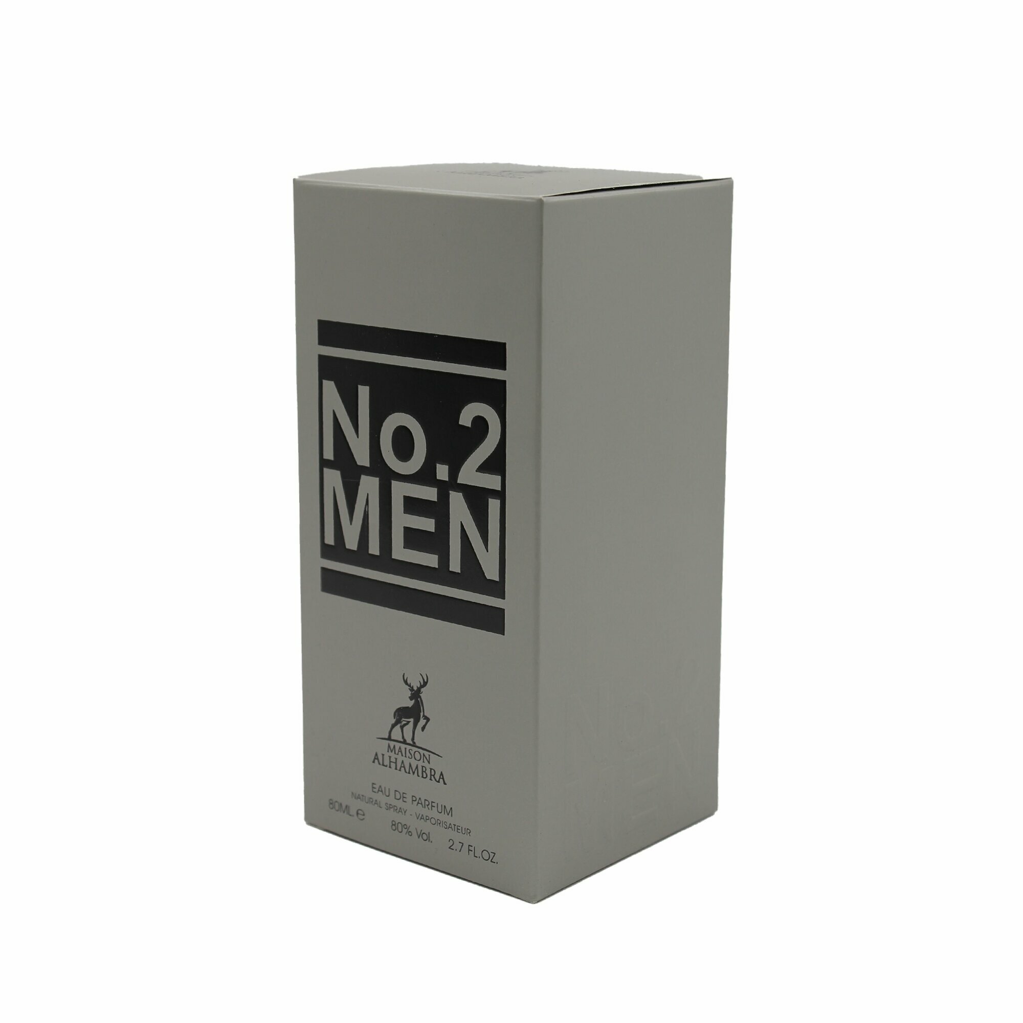 Парфюмерная вода Maison Alhambra No 2 Men, мужская, пряные ноты, 80 мл