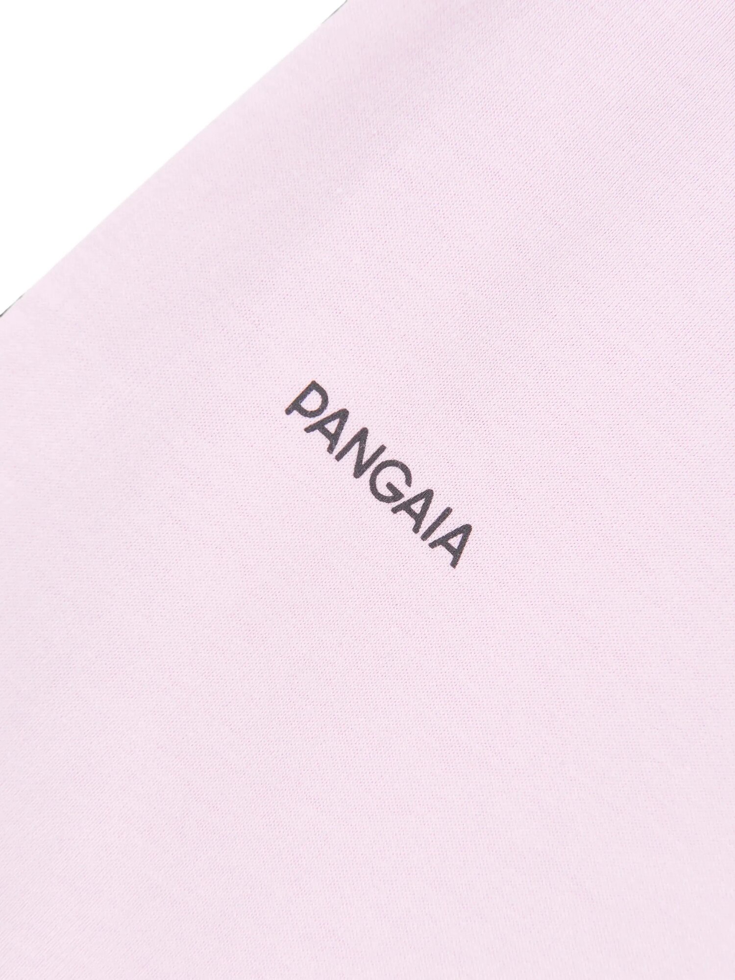 Футболка PANGAIA Logo-print T-shirt, размер 128-140, coral pink — фото 1