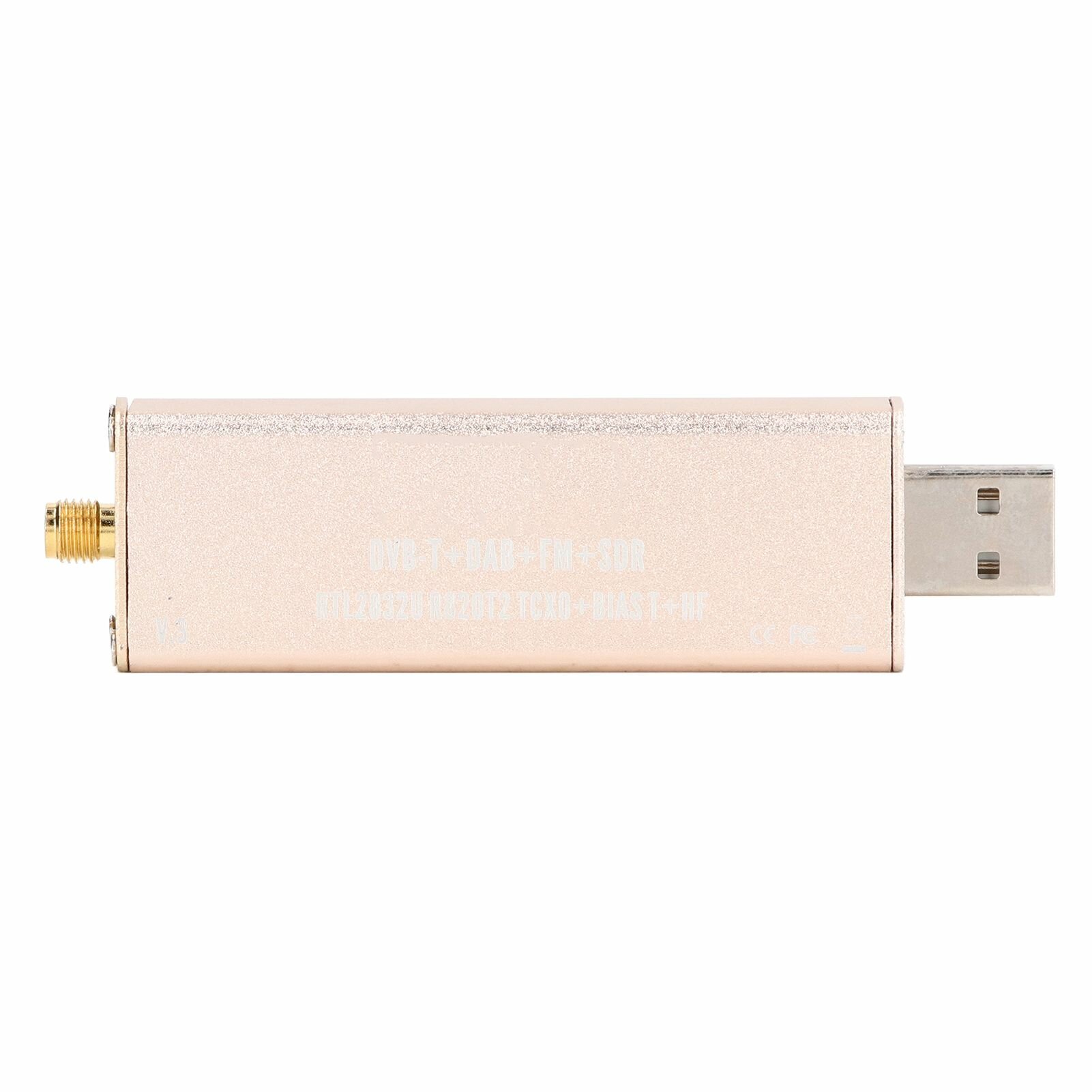 SDR-приемник 0,1 МГц 1,7 ГГц с полнодиапазонным программно-определяемым радио для широкополосной связи и приема сигнала