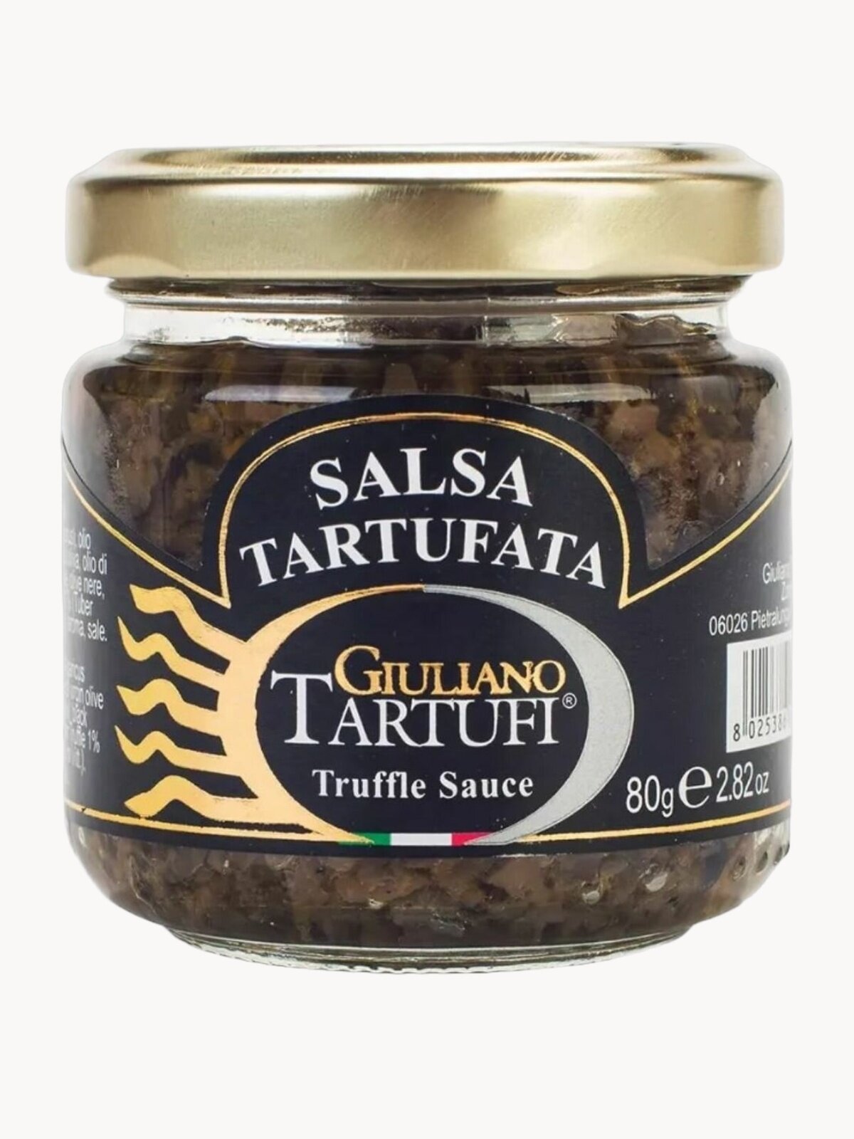 Соус-паста трюфельная сальса Salsa Tartufata грибная, Giuliano Tartufi, 80 г, Италия
