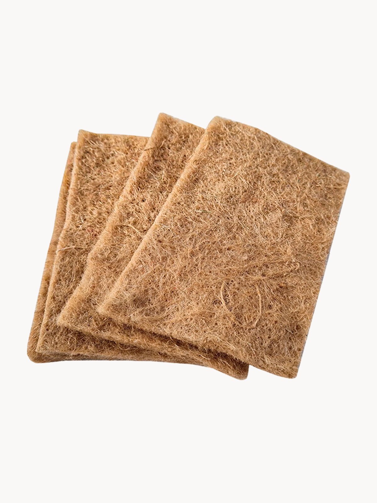 Коврики "сёМа" для микрозелени, 10шт, натуральные, растяжимые, коричневые