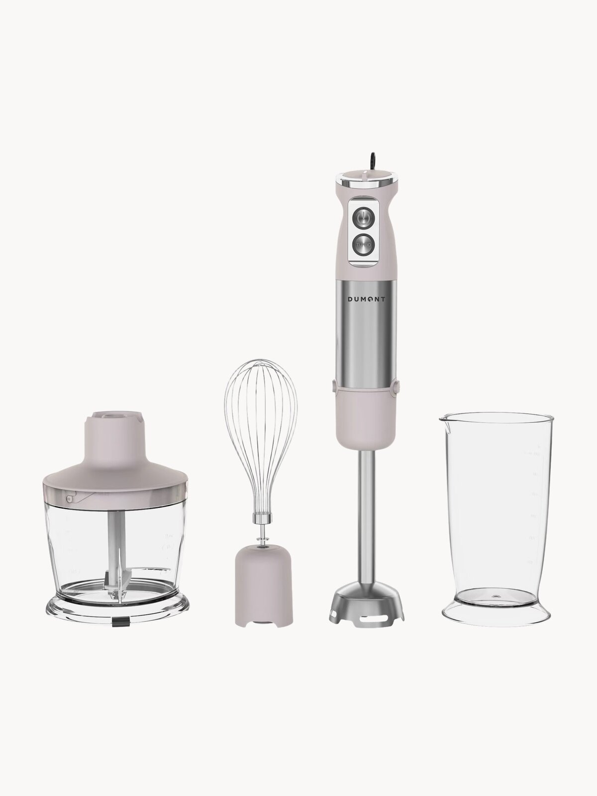 Погружной блендер Dumont DMBH-6000, 12 скоростей, soft touch