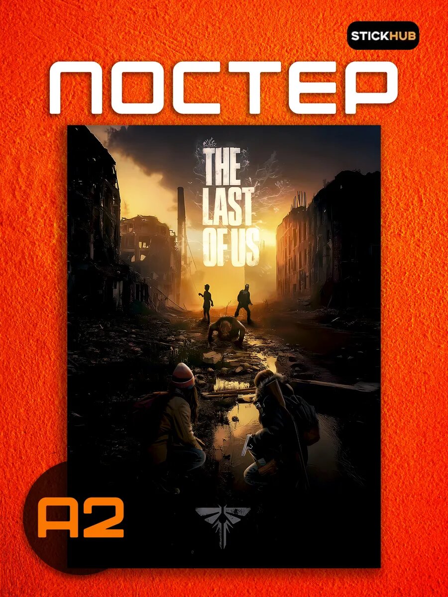 Постеры на стену интерьерные The last of us