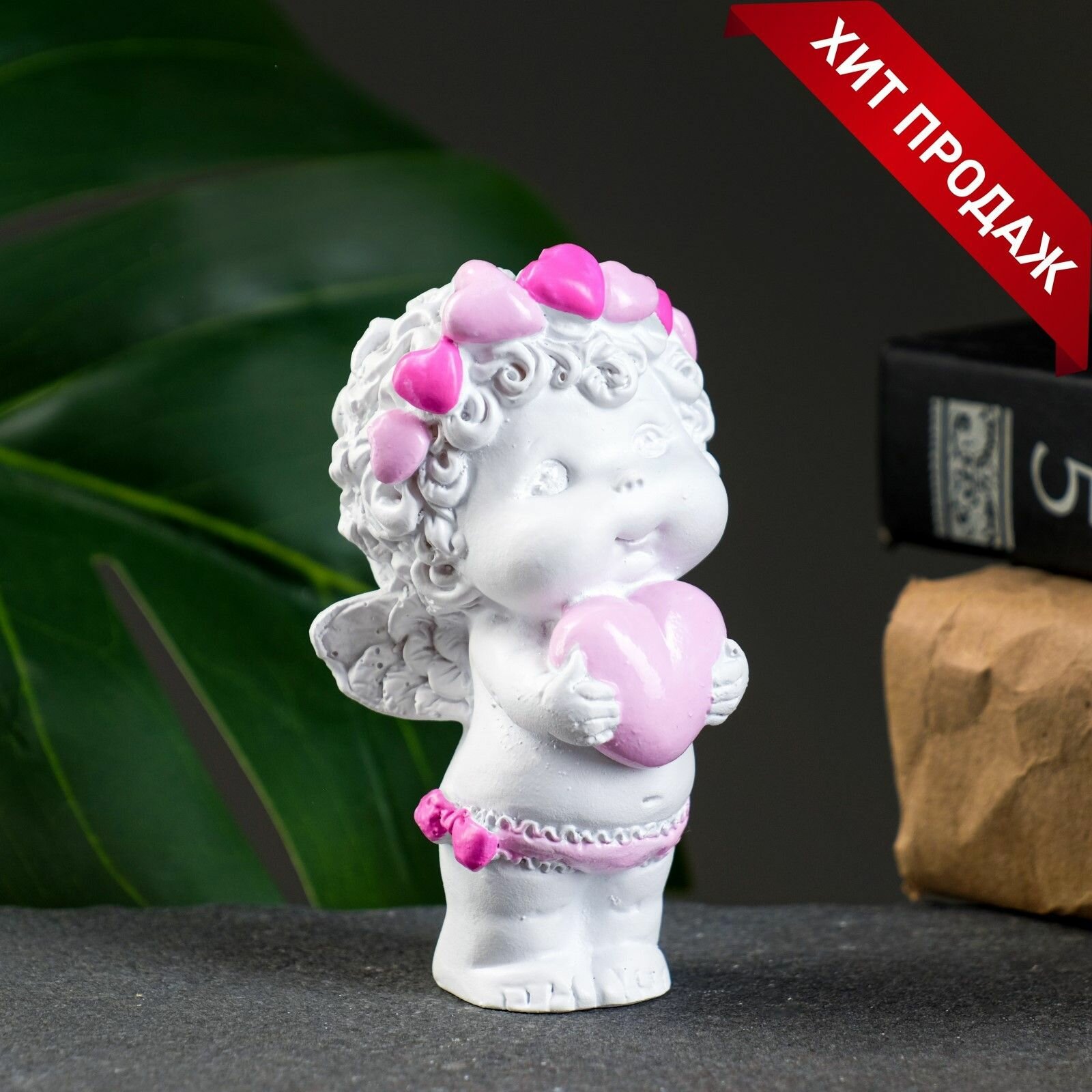 Фигура Ангел с сердечком 5 5 9 см