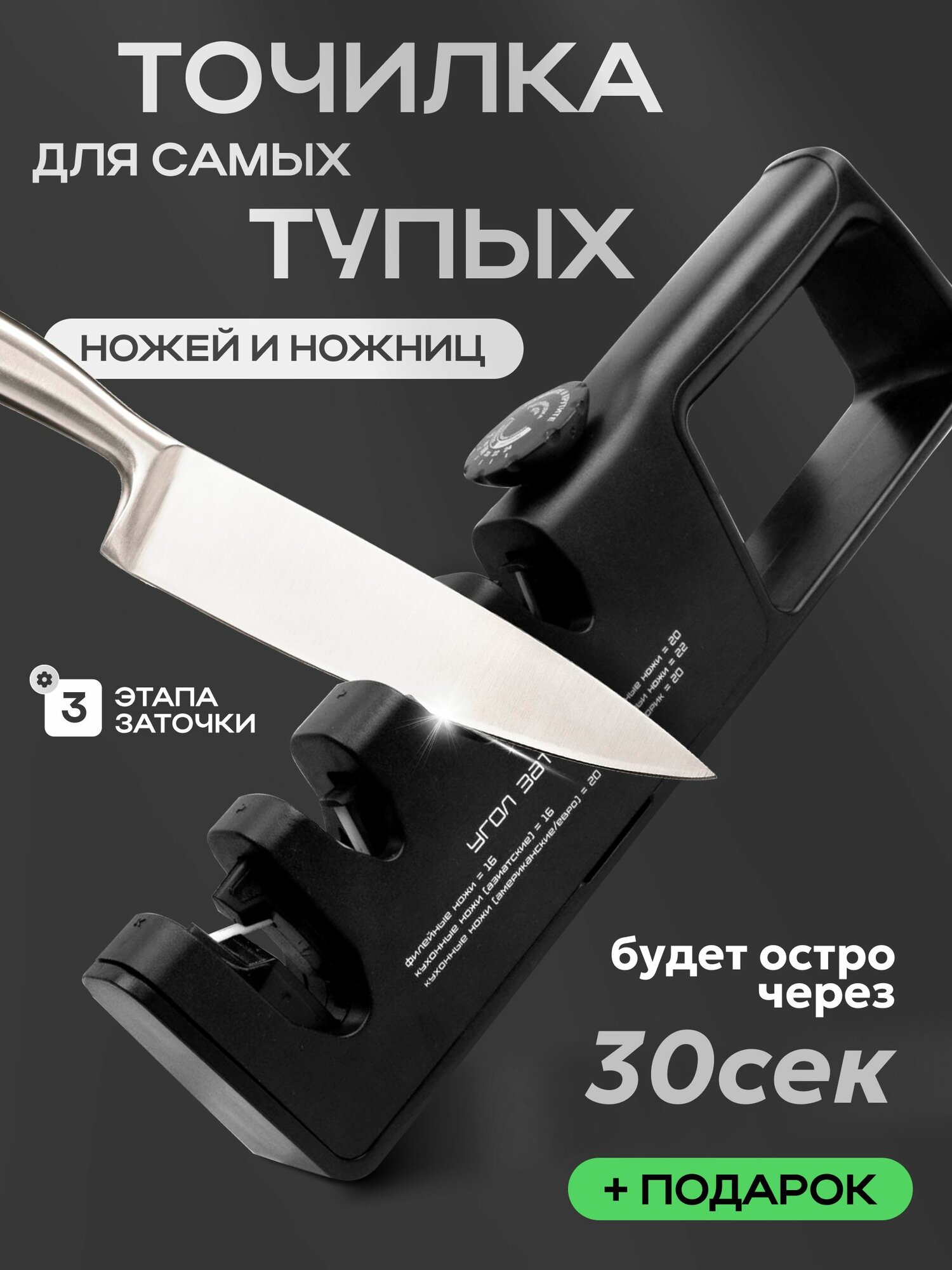 Точилка для ножей, ножниц