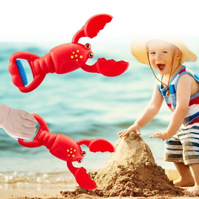 Детская игрушка для копания песка в форме лапки краба