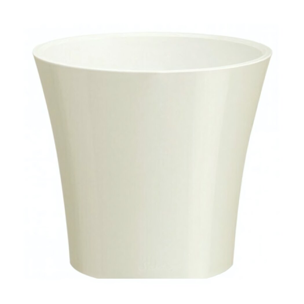 Горшок для цветов с автополивом «Арте» 5 л, пластик, жемчужно-прозрачный