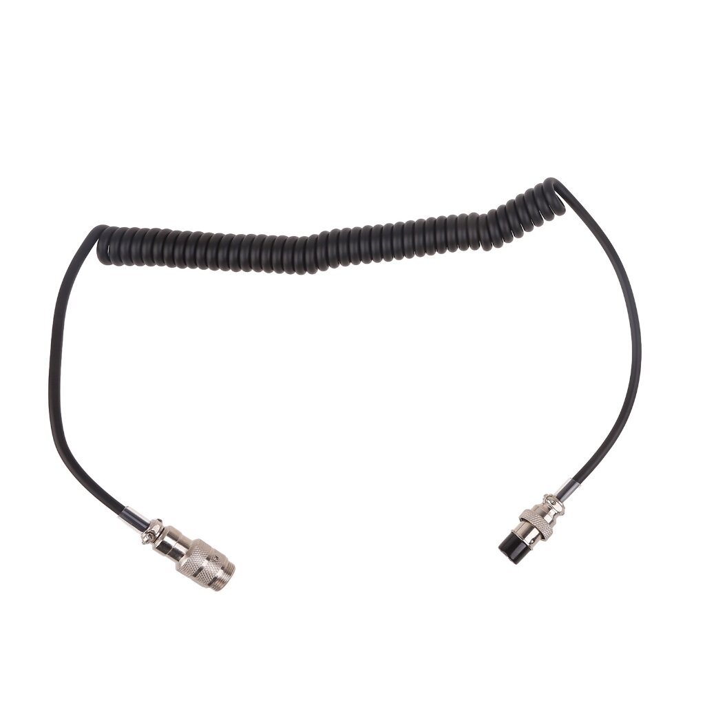 Удлинитель Микрофона Спиральный Провод для CB Ham Radio Walkie TalkiesAccessory