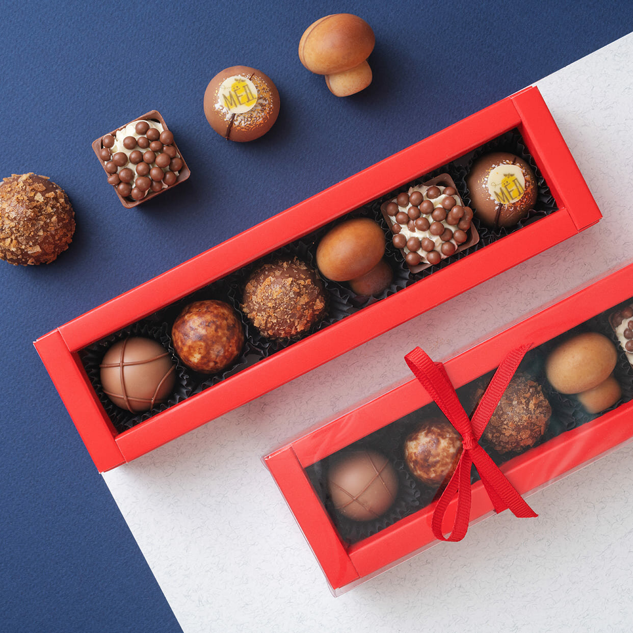 Набор шоколадных конфет Frenchkiss, Годеция, конфеты ручной работы