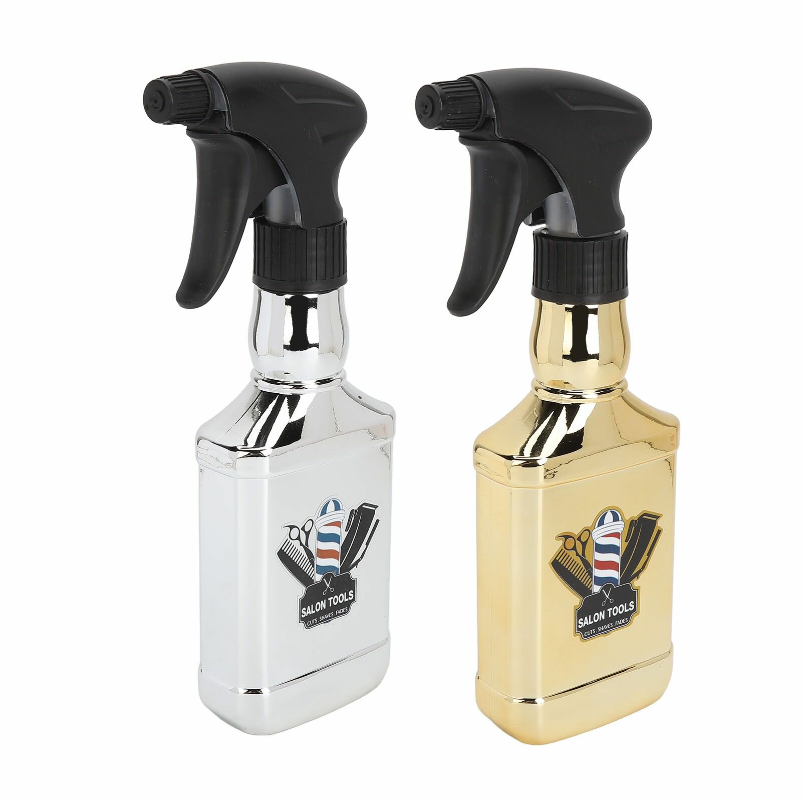 2 шт. Пустые баллончики с распылителем 500 мл, регулируемый распылитель для парикмахерских и стилистов