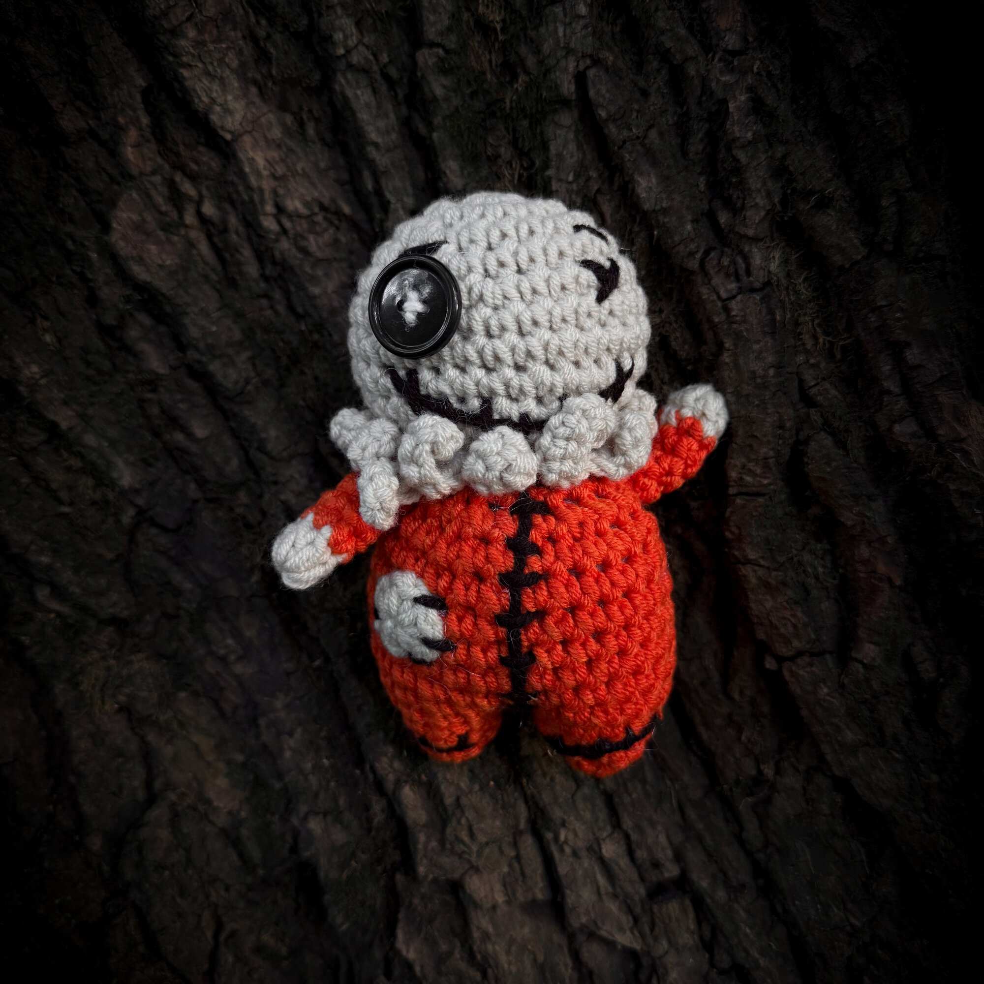 Малыш Пугало — вязаная игрушка (амигуруми)