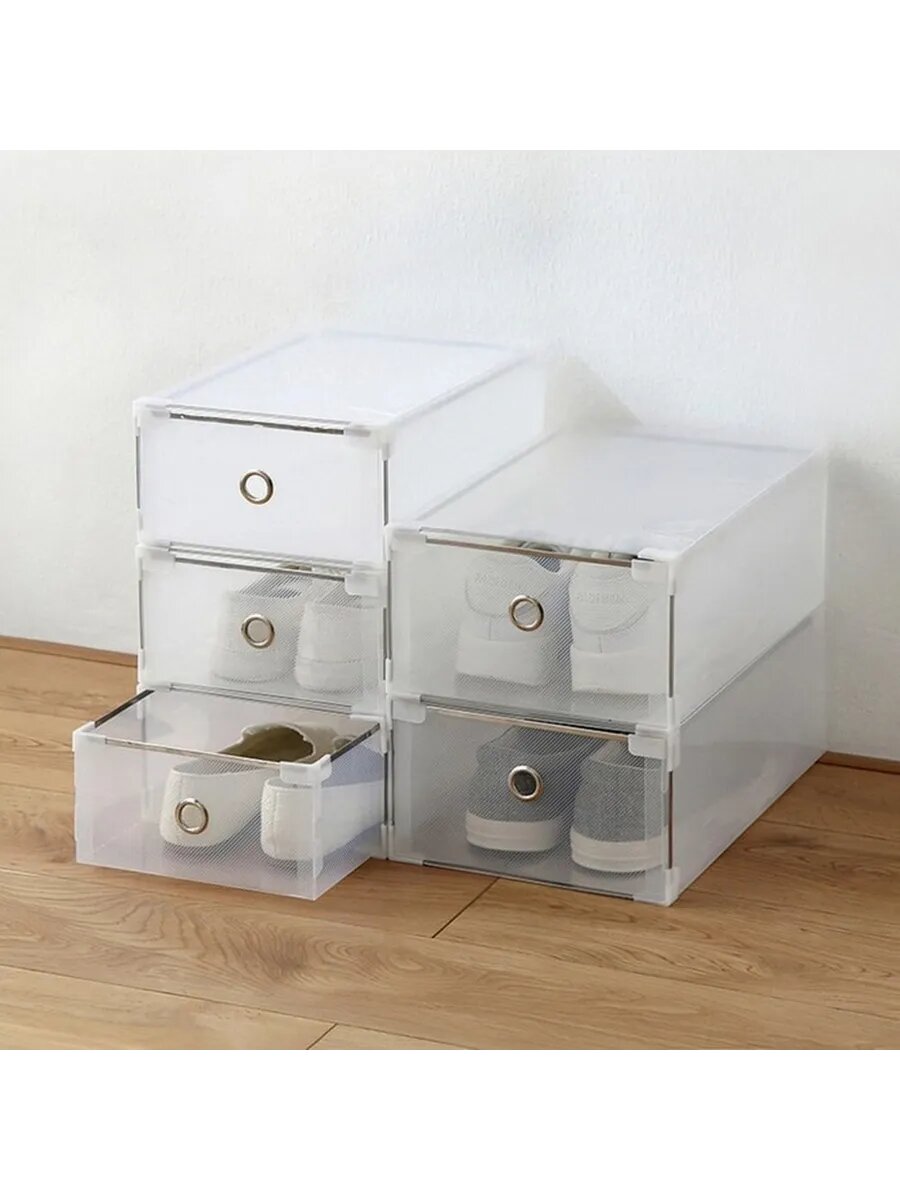 Комплект выдвижных коробок для обуви