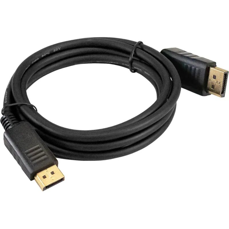 Кабель DisplayPort ExeGate EX-CC-DP-2.0 (20M/20M, 2м, v1.2) EX294679RUS 2154890
