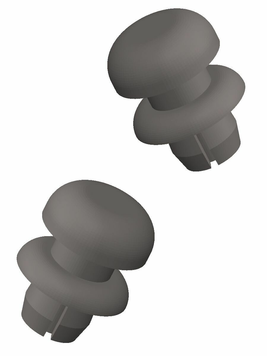 Пин-фиксатор тяги полки багажника для Peugeot 307, 2 шт.