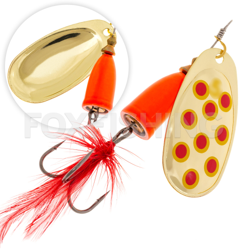 Блесна вращающиеся Lucky John Bell Spin 01 №1 3,5гр. #GRD