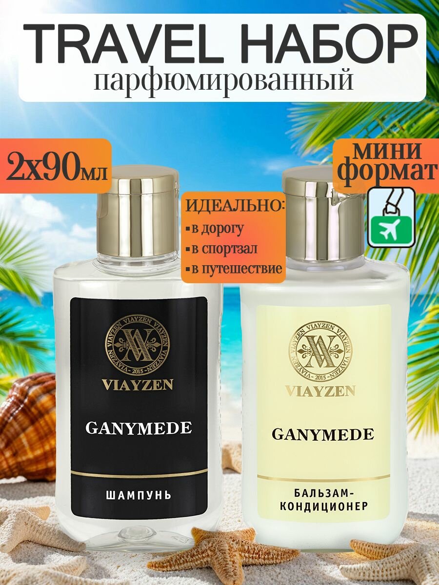 Дорожный косметический набор travel формат