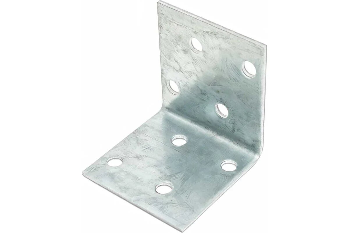Gigant крепежный равносторонний уголок 40х40х40 мм, цинковое покрытие, код 123881