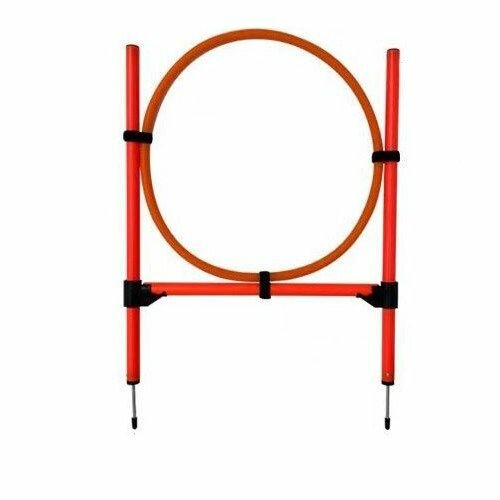 Барьер-шина для аджилити для собак, Bentfores (красный, длина 60, высота 85 см, 33782) -lj