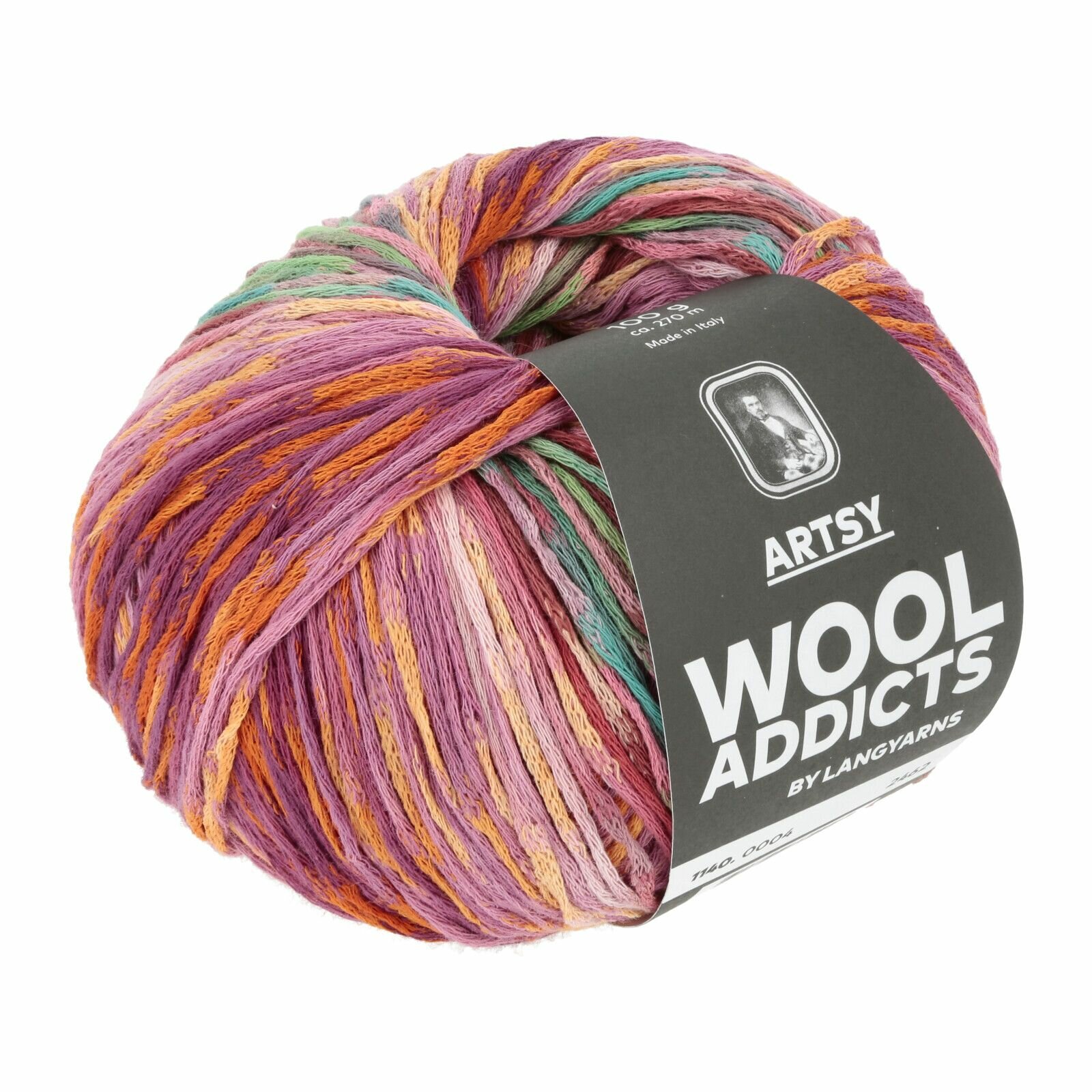 Пряжа для вязания Lang Yarns Artsy (1140.0004) 3 мотка по 100 г/270 м